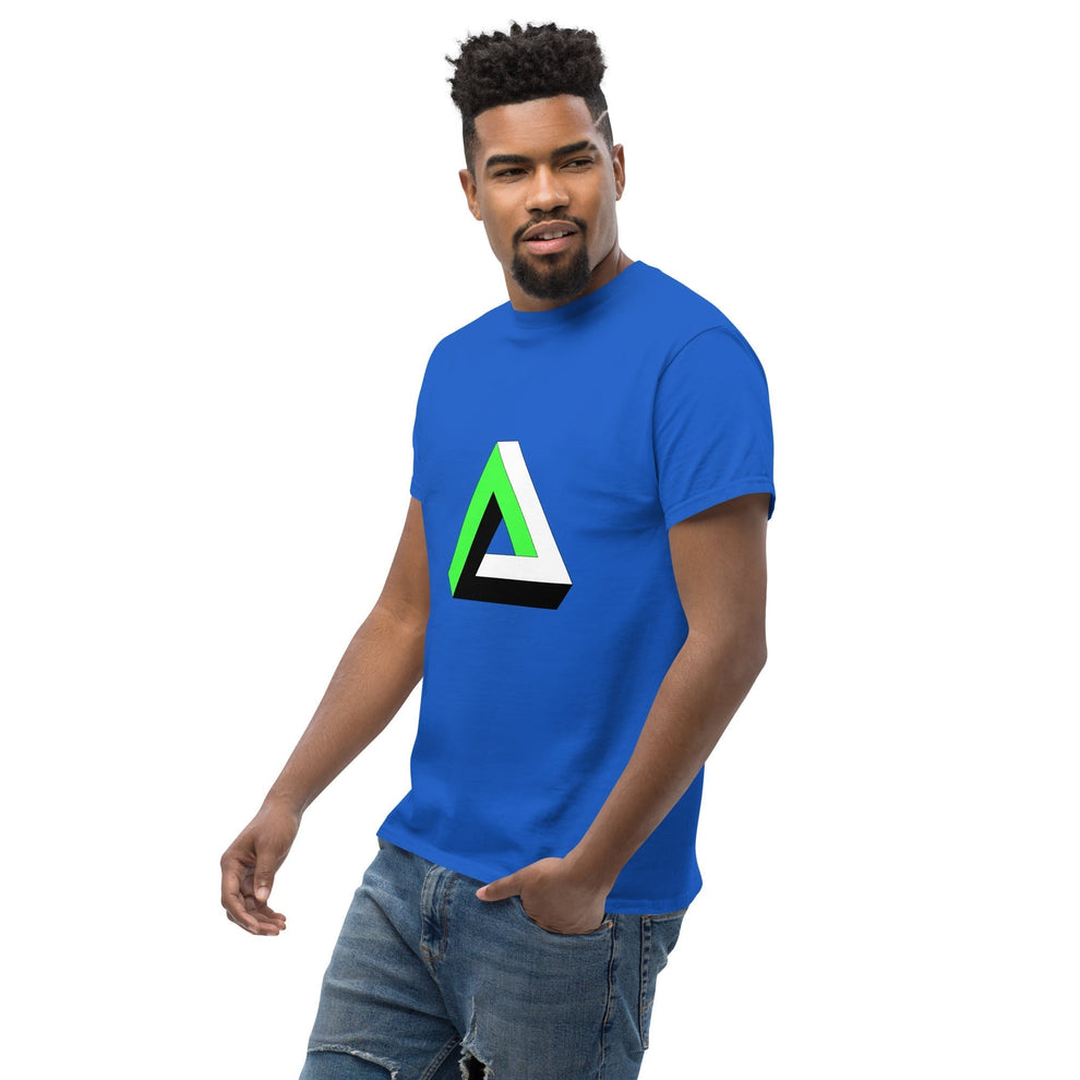 Penrose Triangle T-shirt Geometric shirt – Scar Design